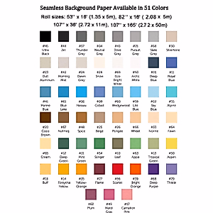 Huamei Seamless Photography Background Paper, Photo Backdrop Paper (8.9x36 Feet, #17 Carnation Pink)