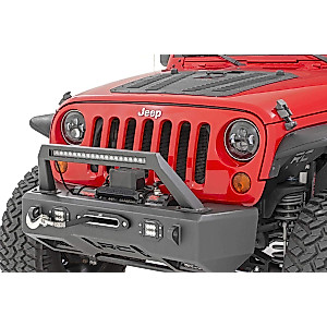 Rough Country LED Headlights 7" Round for 2007-2018 Jeep Wrangler JK - RCH5000