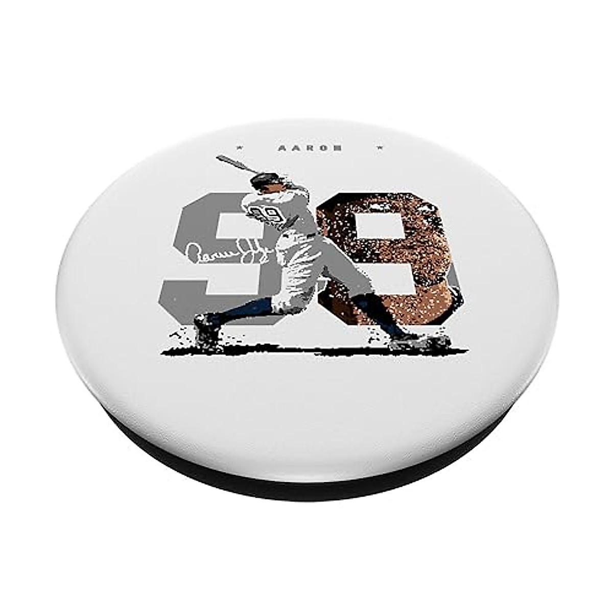 Aaron Judge Number Portrait Baj New York MLBPA PopSockets Standard PopGrip