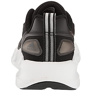 adidas Women's Ventice Climacool Running Shoe, Carbon/Black/White, 8