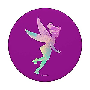 Disney Peter Pan Tinker Bell Purple Tie Dye 90s PopSockets PopGrip: Swappable Grip for Phones & Tablets