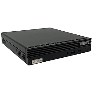 Lenovo ThinkCentre M70q Gen 2 Mini Desktop Computer - 11th Gen Intel Core i5-11400T 6-Core 3.70 GHz CPU, 8GB RAM, 1TB NVMe SSD + 2TB HDD, Intel UHD Graphics 730, WIFI6, Bluetooth 5.2, Windows 11 Pro