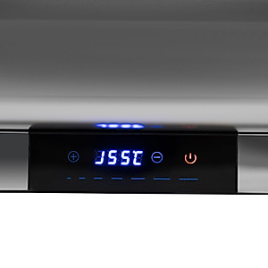 Electric Chafing Dish,Flip Top Chafing Dish,Dual Compartment Chafing Dish,Stainless Steel Electric Chafing Dis,for Parties,Wedding Brunches,Picnics,Buffets