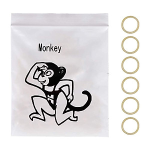 Dental Orthodontic Rubber Bands Orthodontic Elastic Orthodontic Supply (3/8", 3.5 Oz)