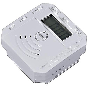 YMDJL Carbon Monoxide Detector 2 Pack, Battery Operated High Accuracy CO Alarm with Sound Warning and Digital LCD Display (2AAA Batteries NOT Included)
