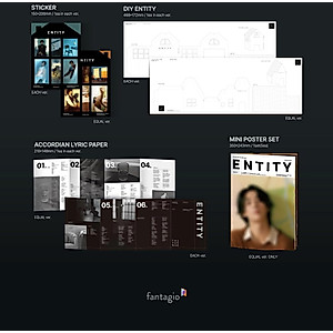 Dreamus CHA EUN WOO ASTRO - 1st Mini Album ENTITY (2 ver. SET), L200002878