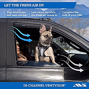 Auto Ventshade [AVS] In-Channel Ventvisor | 2012 - 2017 Buick Verano - Smoke, 4 pc. | 194389