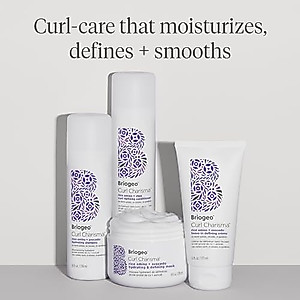 Briogeo Curl Charisma Rice Amino + Avocado Hydrating Shampoo, Define and Moisturize Wavy, Curly, and Coily Hair,Sulfate-free, Anti-Frizz, Hydrating Cleanse, Vegan, Cruelty-Free, 33.8 fl oz