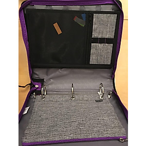 Five Star 2" Ring Zipper Binder 605 Sheet Capacity Teal