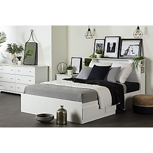 South Shore Vito 6-Drawer Double Dresser, Pure White