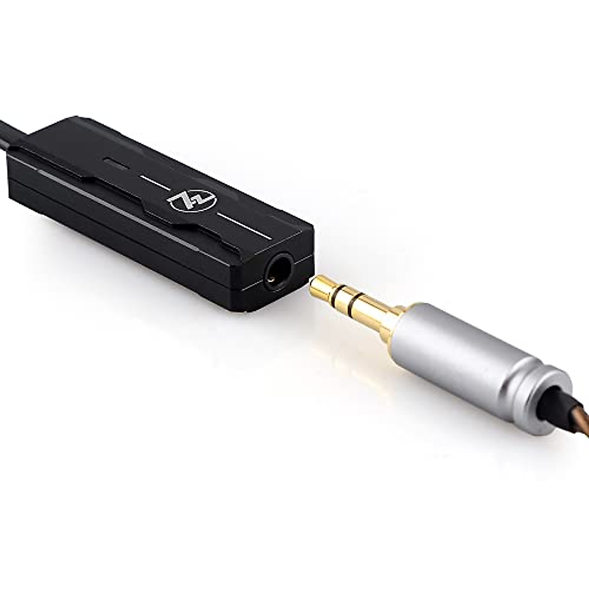 Linsoul 7HZ SEVENHERTZ 71 Portable Headphone Amplifier DAC Dongle with AK4377 Chip, High-End OCC Cable, Supports Android 5.1 and Above