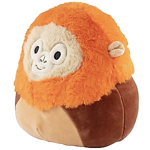 Squishmallows 8" Robb The Orangutan - Official Kellytoy Plush - Cute and Soft Monkey Stuffed Animal Toy - Great Gift for Kids