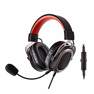 Compatible for HAVIT H2008d Wired Gaming Headset with 3.5mm Plug 50mm Drivers Surround Sound HD Mic Compatible for PS4 PS5 Xbox PC Laptop Gamer Headphone (Color : 3.5mm Plug)