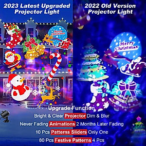 Mothers Day Projector Lights 2024 Upgrade, Mother's Day Gifts Party Decoration, 8 Themes Holiday Projector Light Show Outdoor