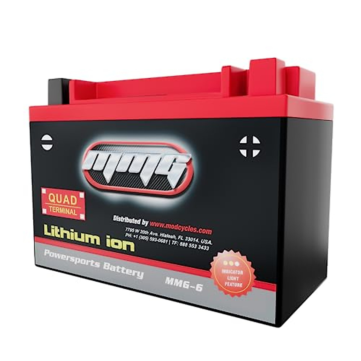 MMG Powersport Sealed Lithium Ion Battery (YTX20HL-BS-CCA 420)