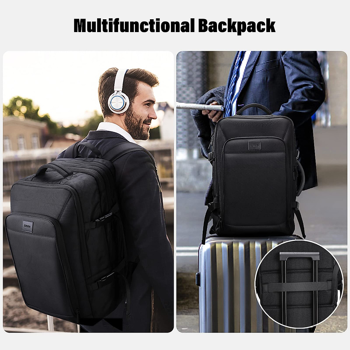 HOMIEE School Backpack Lightweight Travel Backpack Casual Daypacks Anti-theft Backpack Water Resistant Laptop Backpack Computer Bag for Boys Girls Men Women