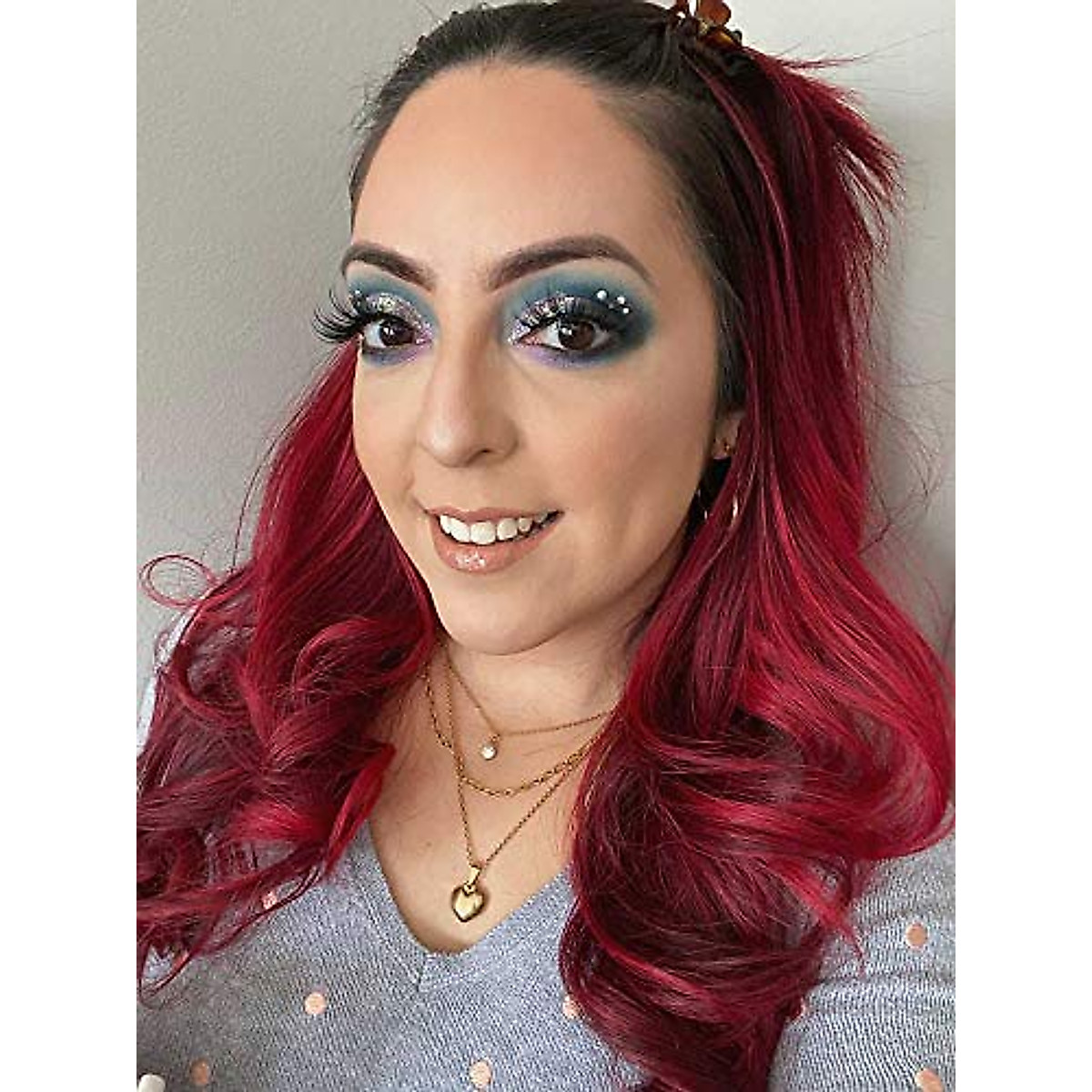 PURELEOR 3D Faux Mink Eyelashes Manga Eyelash 10 Pairs Natural & Dramatic False Lashes Volume Eye Lash Packs