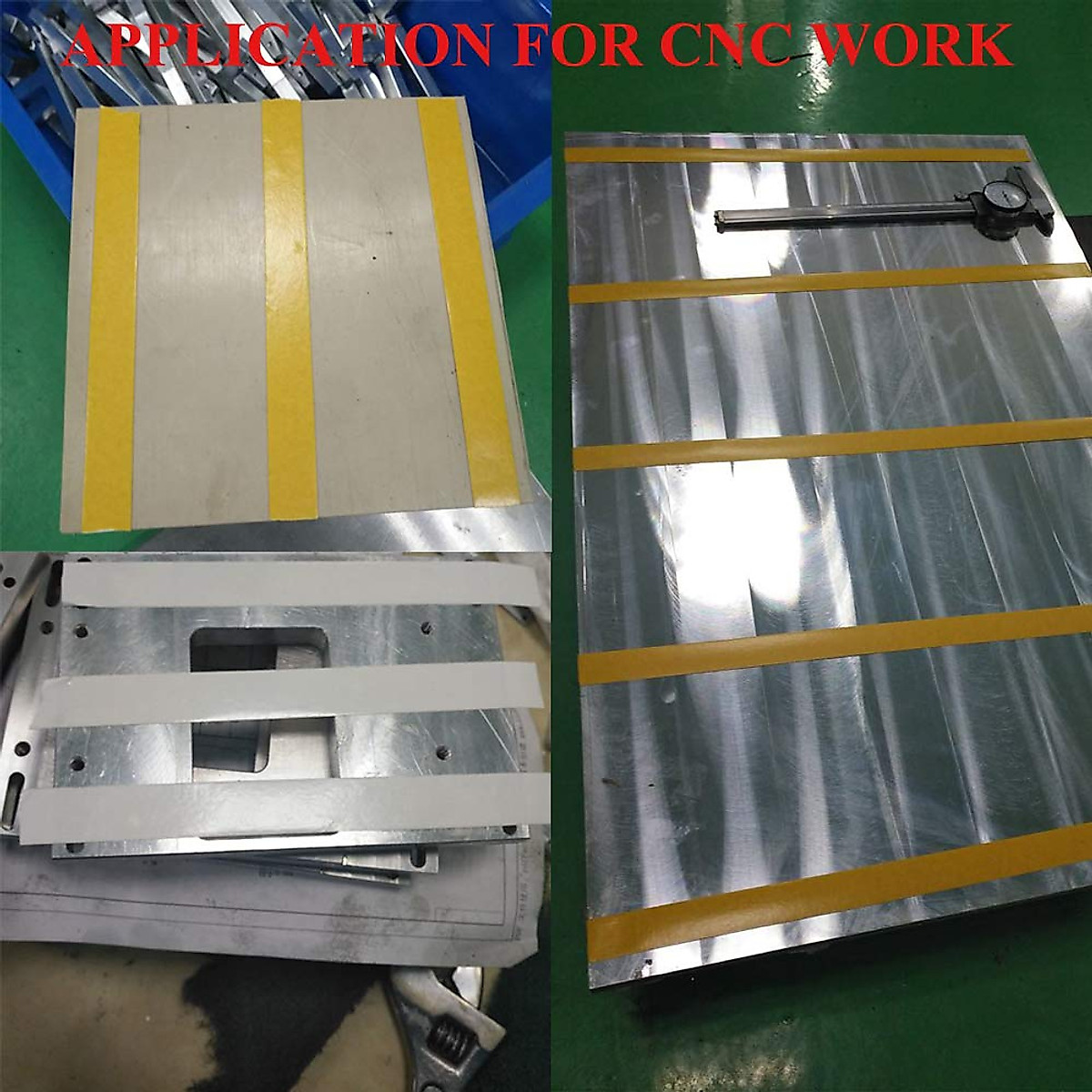 LLPT Double Sided Tape for Woodworking Template and CNC Removable Residue Free 108 Feet Multiple Sizes (WT258)