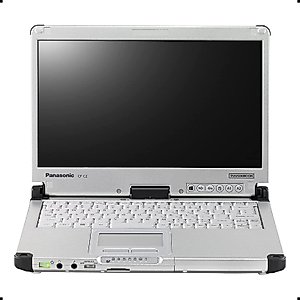 Panasonic Laptop Convertible Tablet CF-C2, Intel i5 4th Gen, 1.90GHz, 12.5 HD Touchscreen, 8GB, 240GB SSD, Webcam, WiFi, Bluetooth, Windows 10 Pro Upgraded (Renewed)