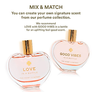 THE HEART COMPANY | Love in a bottle | Floral & Sweet Perfume for Women | Vegan & Eco-friendly Women's Eau de Parfum | Romantic Fragrance for Her - 75ml - 2.5 fl oz.