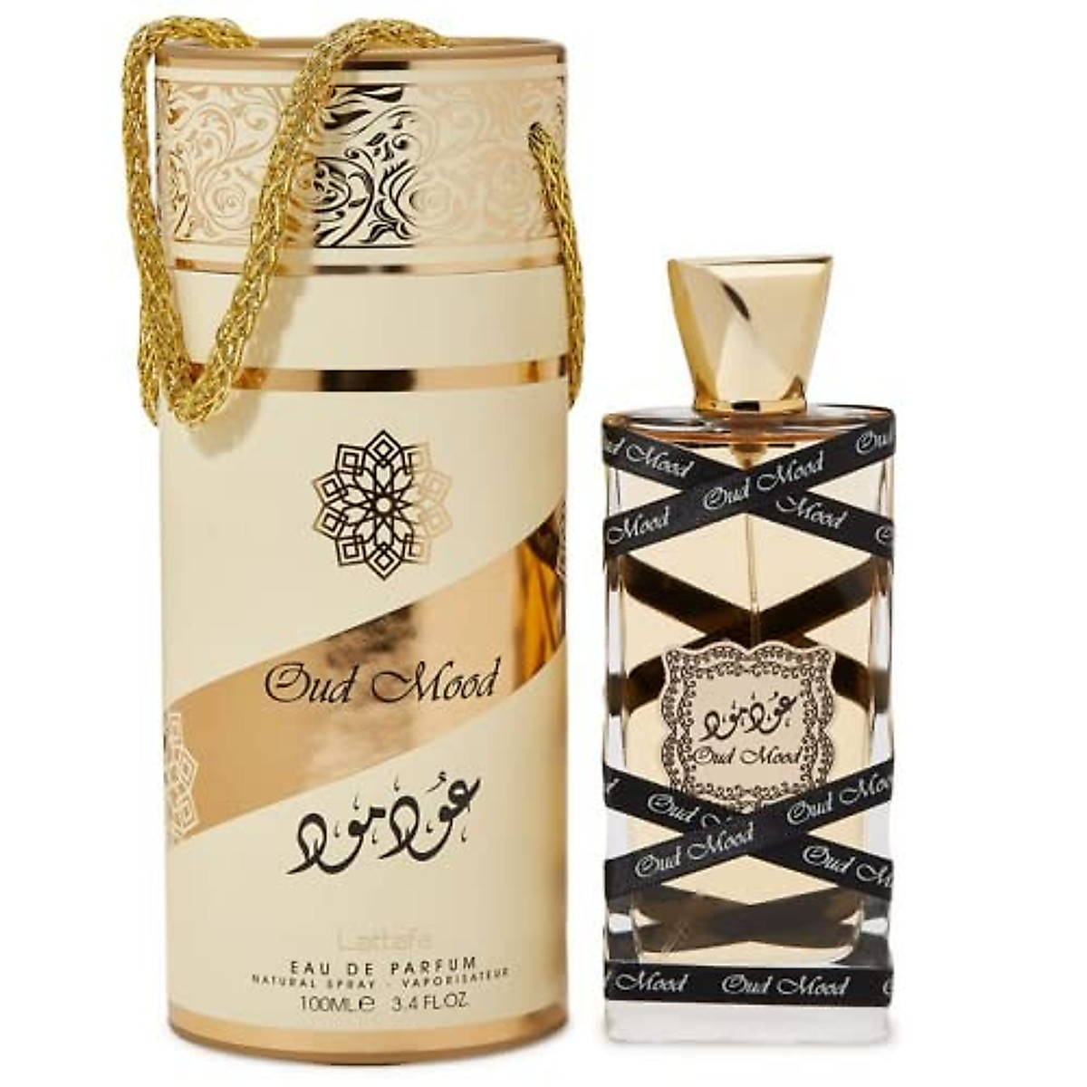 Lattafa Perfumes Oud Mood, Just Oud Boulevard Edition & Musk Mood PREMIUM COLLECTION |EDP - 100ML (3.4Oz) |Smoke, Vanilla, & Sandalwood|Saffron & Cardamom,White Musk.