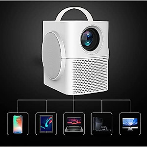 CXDTBH Led Projector 3000 Lumens -Compatible USB 1080p Portable Cinema Beamer