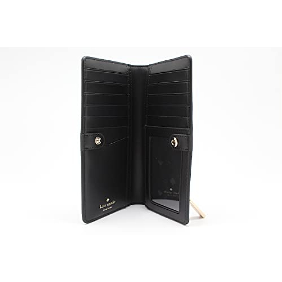 Kate Spade New York Staci Large Slim Bifold Wallet Black