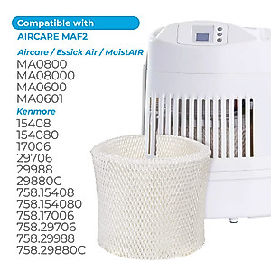 ANTOBLE 2 Pack MAF2 Wicking Humidifier Filter Replacements for Air Care/Essick Air/Moist Air MA0600, MA0601, MA0800, MA08000; Kenmore 15408, 154080, 32 15508