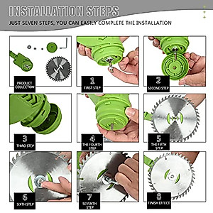 Cordless Weed Eater Grass Trimmer, 24V Foldable Cordless String Grass Trimmer, Electric Weed Brush Cutter, Adjustable Machine Head, for Lawn, Yard, Garden, Bush Trimming & Pruning (Black)