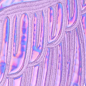 Fydelity Quiver Wings Backpack/Sling Bag Crossbody Festival Bag for Women Rave Bag Retro Crossbody Bag Cute Fanny Pack for Woman Concert Bag - Purple