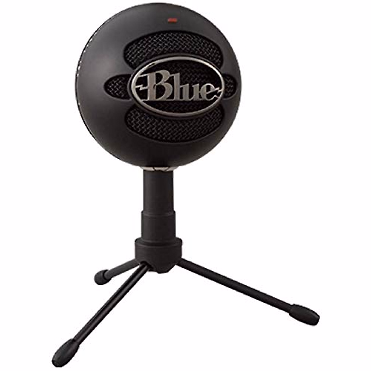 Blue Snowball iCE Mic (Black) Bundle with Shock Mount (2 Items)