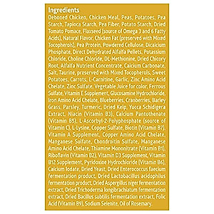 Blue Buffalo Freedom Grain Free Natural Adult Healthy Weight Dry Dog Food, Chicken 24-lb