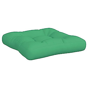 MBFLUUML Backrest Patio Cushion, Outdoor High Back Chair Cushion, Pallet Sofa Cushions 3 pcs Green Fabric Suitable for Home, Bedroom, Outdoor Patio, Garden.