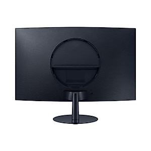 SAMSUNG 27-Inch S39C Series FHD Curved Gaming Monitor, 75Hz, AMD FreeSync, Game Mode, Advanced Eye Comfort, Frameless Display, Built in Speakers, Slim Metal Stand, LS27C392EANXGO, 2023, Black