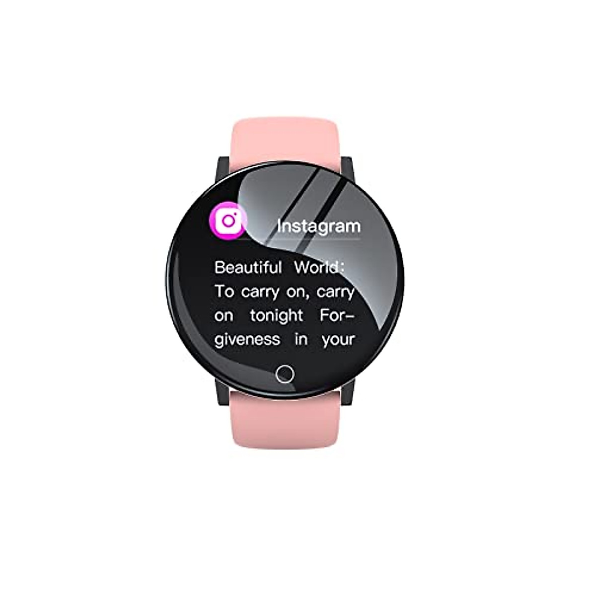 Byikun Smart Watch Answer/Make Calls, 119S Fashion Smart Sports Watches Slim Waterproof, Smartwatch That Can Call and Text, Android Smart Watch for iPhone Compatible, Heart Rate/Sleep Monitor Watch