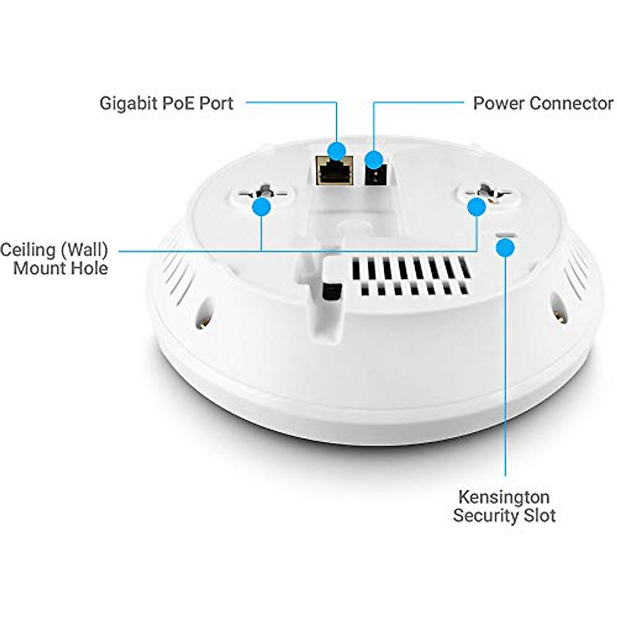 EnGenius Technologies EAP1300 Wi-Fi 5 (802.11ac Wave 2) 2x2 Managed Indoor Wireless Access Point Features Quad-Core Processors, MU-MIMO, High Powered 23dBm, GigaE Port (Mounting Kit Included)