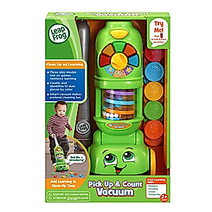 Leapfrog Pick Up and Count Vacuum, Green