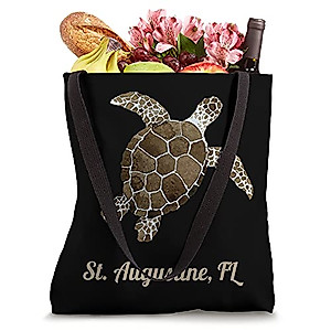 St. Augustine, FL Marine Biology Save The Sea Turtle Tote Bag