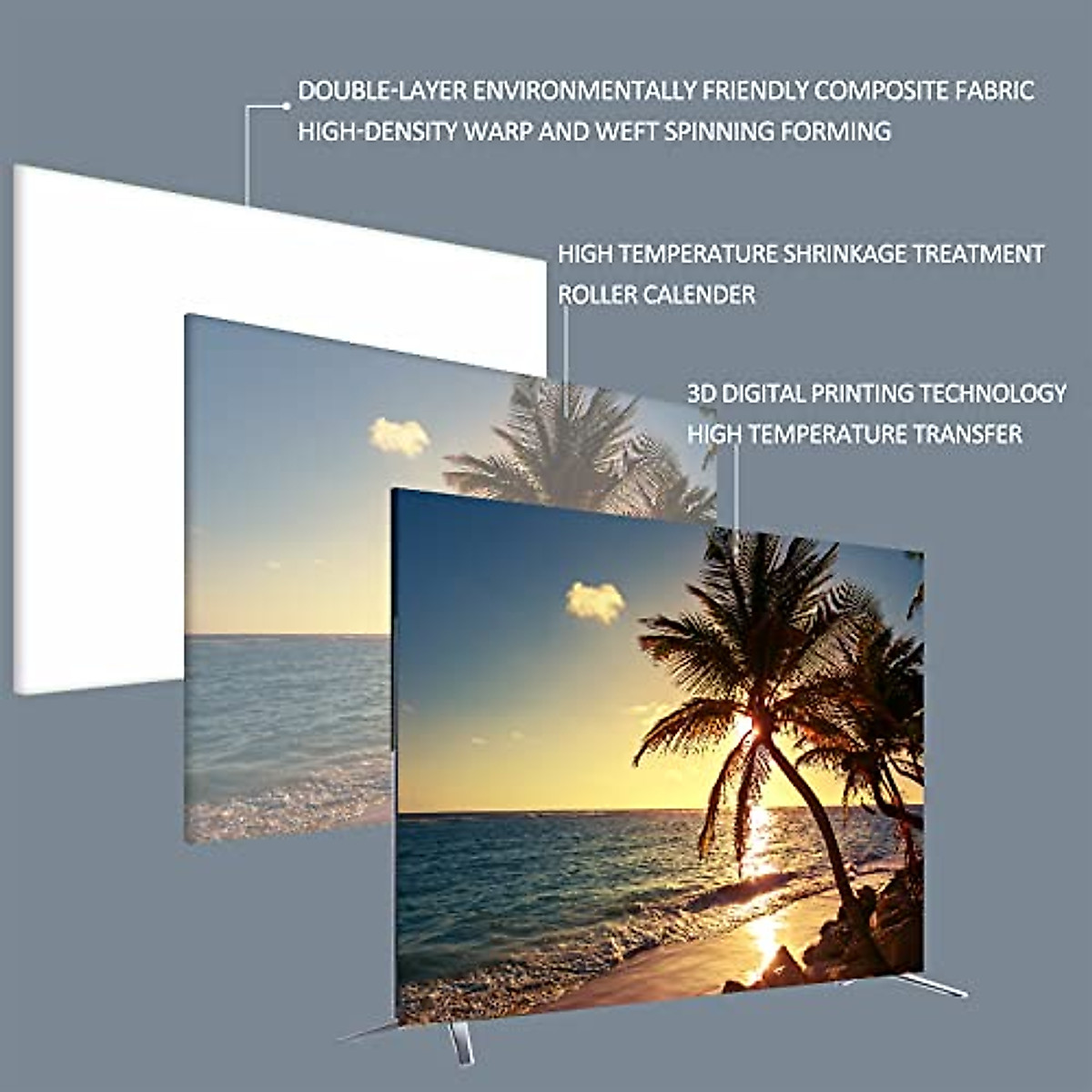 32-80Inch LCD TV Cover, Bright Colorful Dust Proof TV Screen Protector Indoor Bedroom Living Room Decoration Dust Cover/TV Cover / 40inch