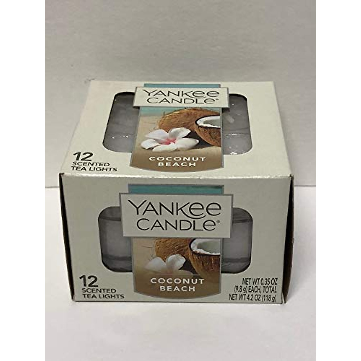 Yankee Candle Coconut Beach 12 Tea Lights