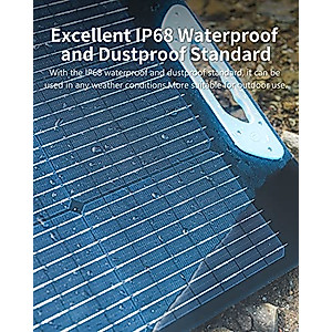 ENERNOVA Portable Solar Panel 80W for Solar Generator Power Station Foldable IP68 Waterproof