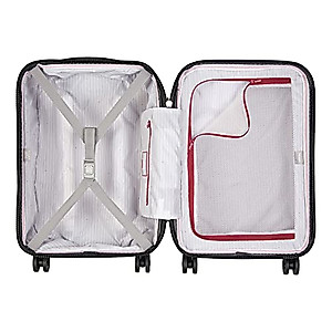 Delsey Adults-Unisex's Hand Luggage, Red, cabine XS (55 cm-43 L) New