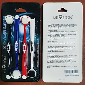 Tongue Cleaner, Tongue Brush, Tongue Scraper, Tongue Cleanser, Tongue Scraper Brush, Tongue Scraper Cleaner, Tongue Brushes, Helps Fight Bad Breath, 4 Tongue Scrapers, 4 Pack