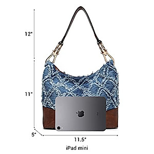 Dasein Hobo Purses Handbags for Women Soft PU Leather Slouchy Shoulder Bags Fashion Top Handle Tote Pocketbook