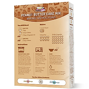 Puppy Cake Dog Birthday Cake Mix 6 Flavors - Cake Mix for Dogs, Icing Mix, Bake or Microwave, Made in USA, All Natural Fluffy & Moist Dog Cake Mix