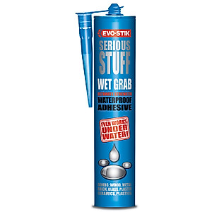 2 x Evo Stik Strong Stuff Waterproof Grab Adhesive