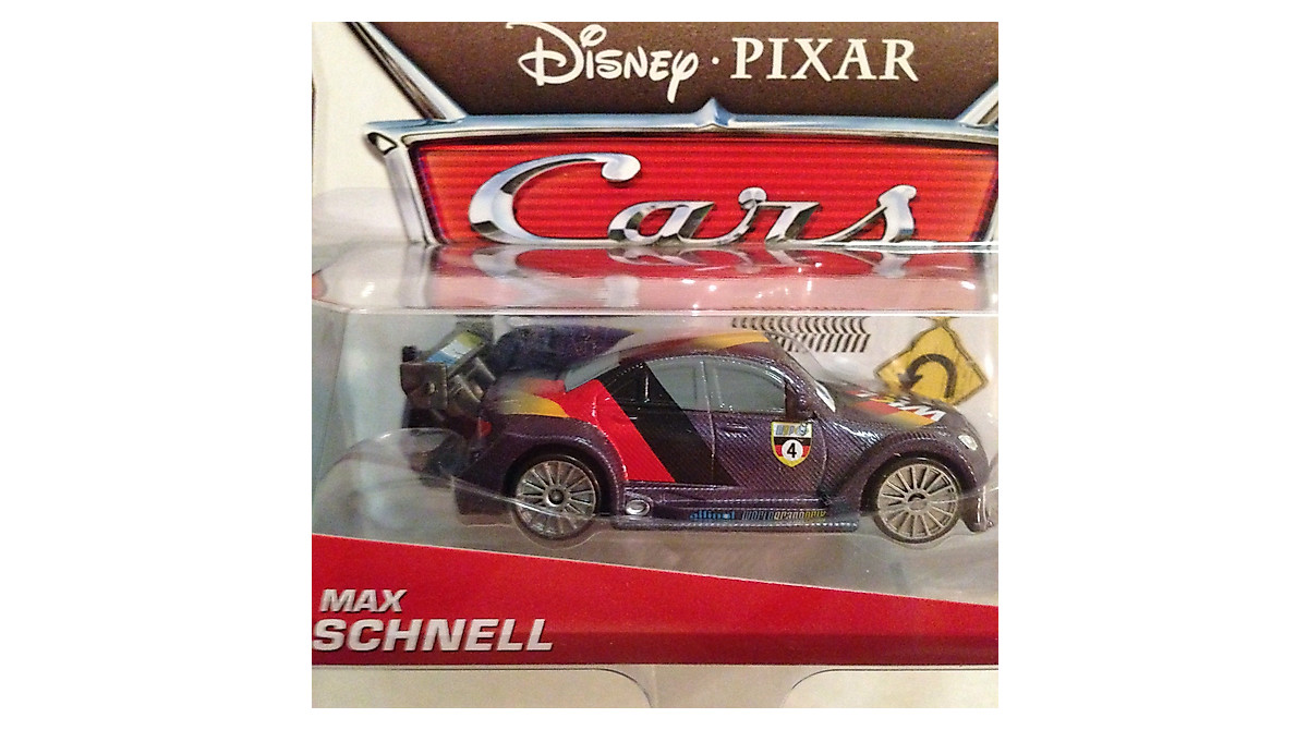Disney Cars WGP Max Schnell #4/15 Collectible Sticker