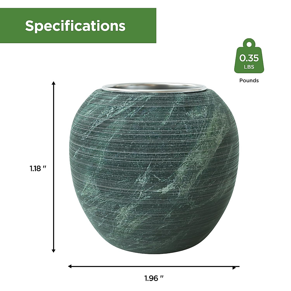 Northwood Sauna Aromatherapy Stone Cup - Essential Oil Diffuser - Natural Rock with Stainless Steel Bowl