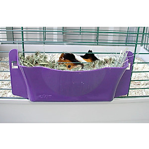 Lixit Cage Hay Rack for Rabbits and Other Small Animals (Green)