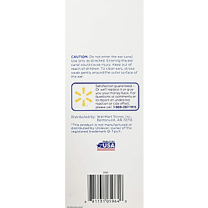 Equate Cotton Swabs Twin Pack, 1000 Count - 2 Pack (for Ears, Beauty, Makeup, Babies, Dogs, Pets, and More). Includes 2000 Count Total (4x 500 Count = 2000 Total).